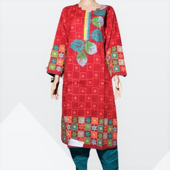 Ma Wears | Dresses | Aarong Block Printed Readymade Dress Set | Poshmark